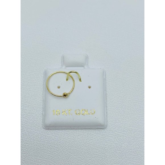 Pandora | Jewelry | K Gold Nose Ring Hoop | Poshmark